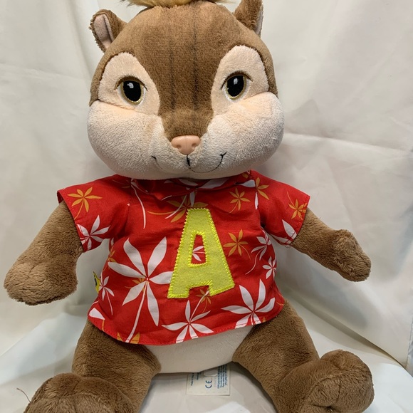 Build-A-Bear | Toys | Buildabear Alvin And The Chipmunks Alvin Plush ...